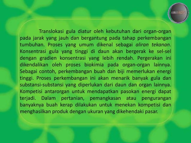 81546802 jaringan-pengangkut-floem | PPTX