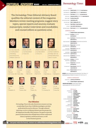 Dermatology Times May 2015 ezine | PDF