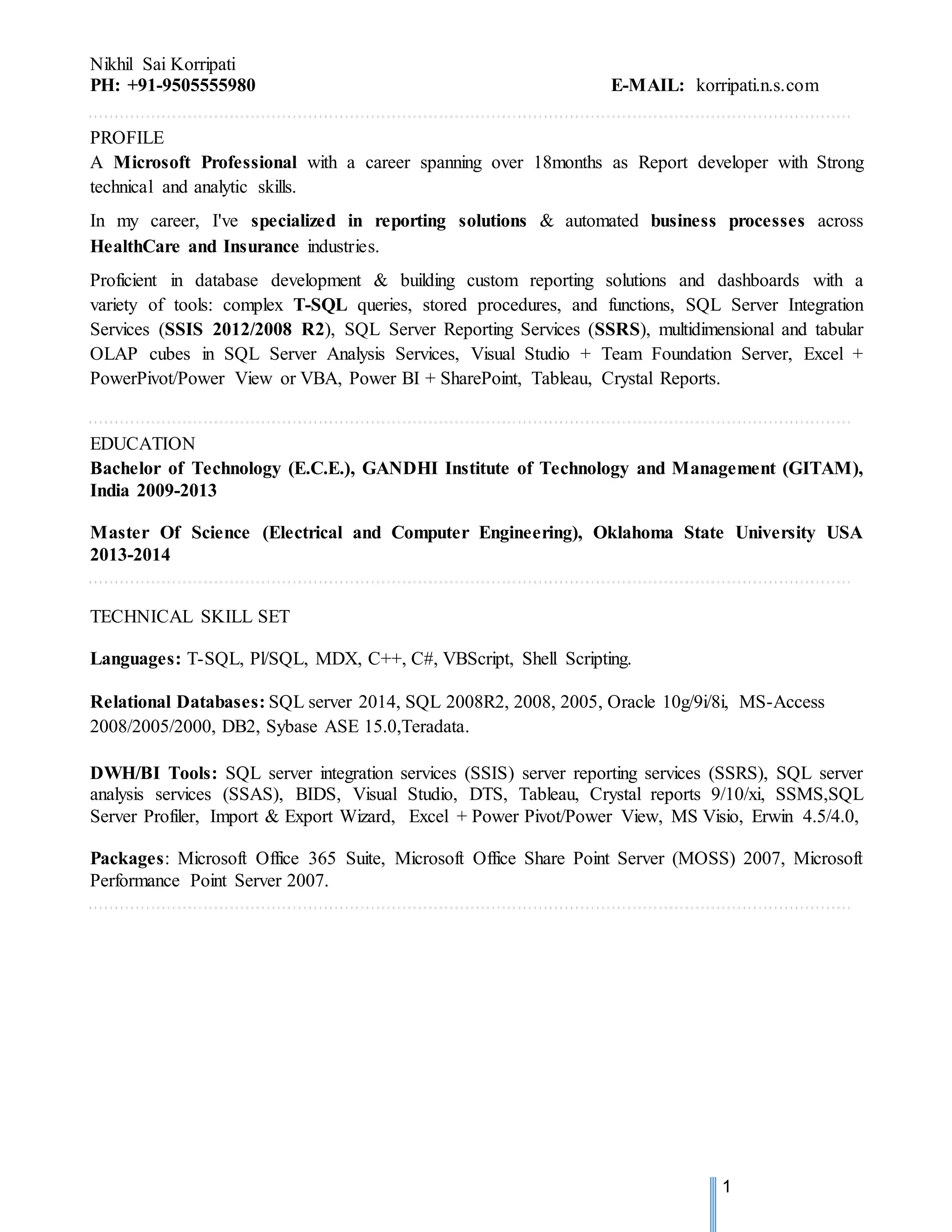 Nikhil_MSBI_updated | DOCX