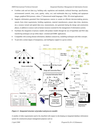 Integrated Information System for Construction Operations | DOC