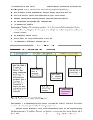 Integrated Information System for Construction Operations | DOC