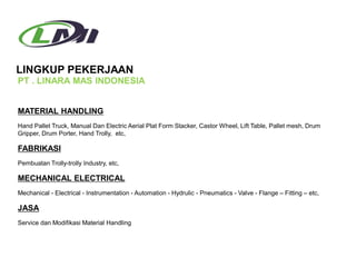 Company Profile LINARA | PDF