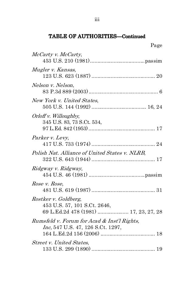 United States Supreme Court Amicus Brief