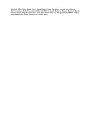 Emily A Snyder Resume | DOCX