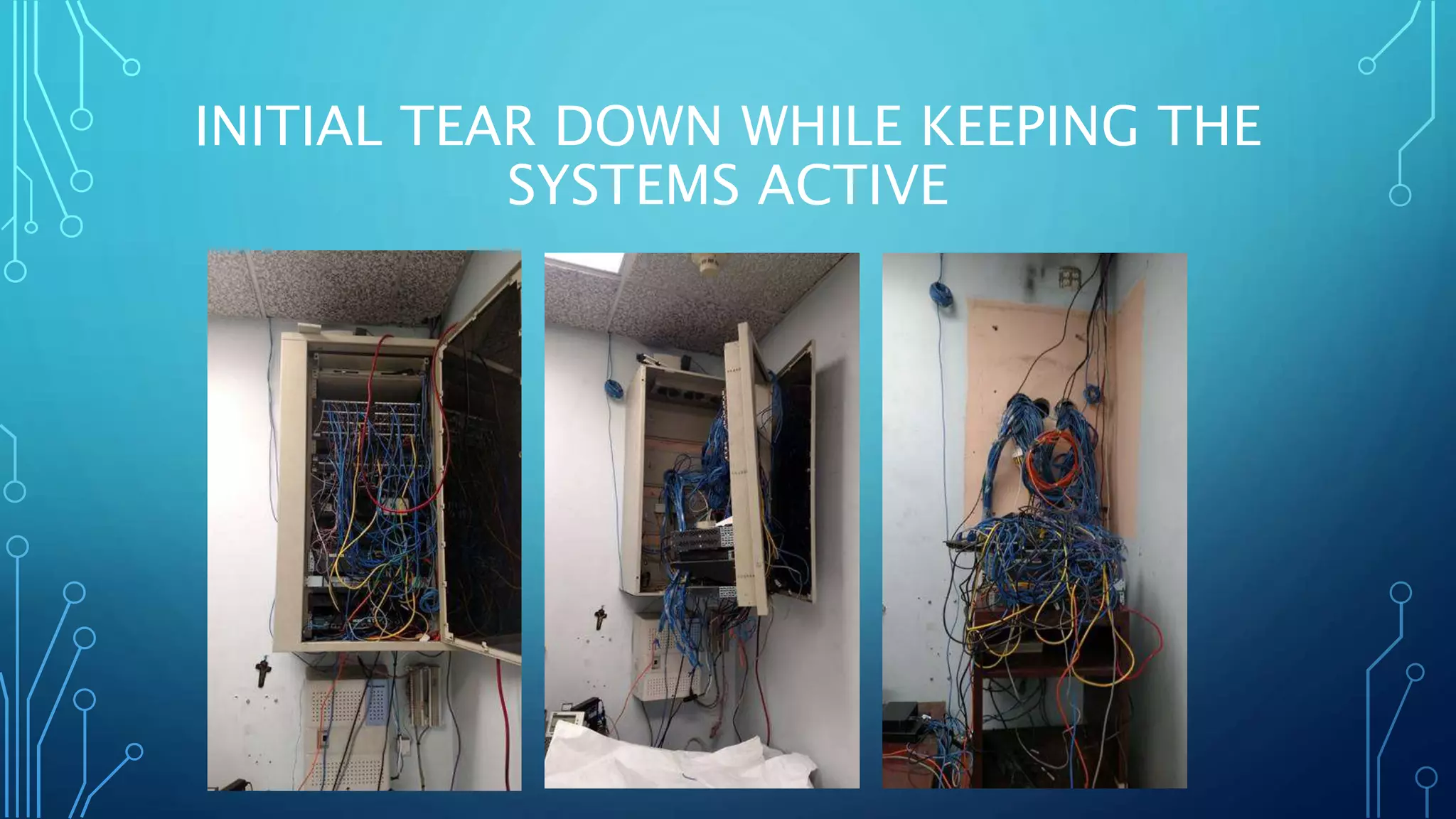 Building network rack rebuild | PPT