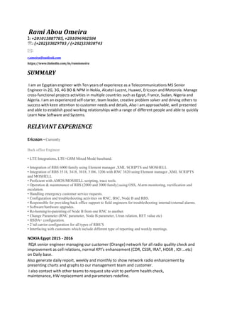 Rami Abou Omeira_CV | PDF