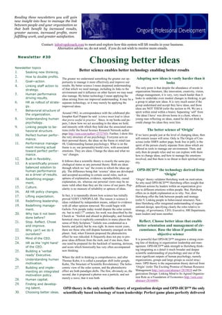 30 Choosing better ideas | PDF