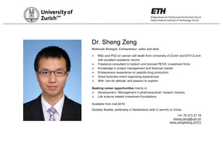 BriefBio Dr.Zeng