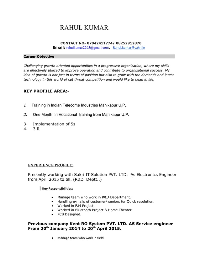 rahul kumar Document. | DOC