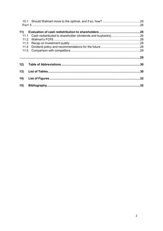 Walmart_Financial Analysis_final version | PDF