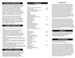 Cancer Rehab CME_CEU | PDF