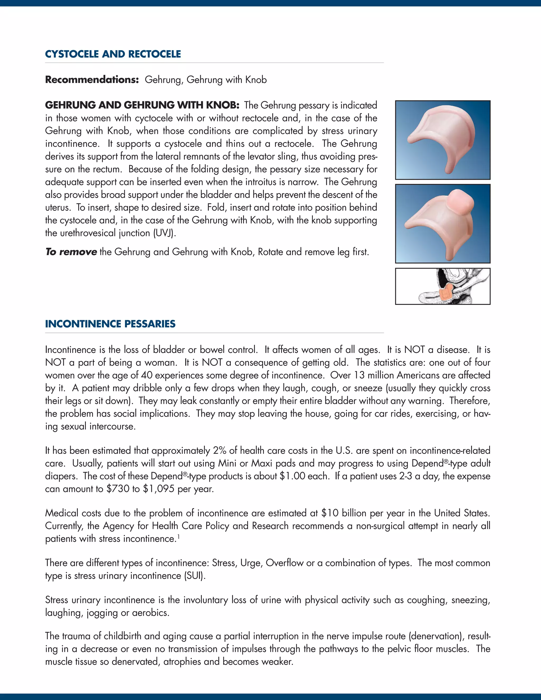81709 pessaryinservice.qrk layout 1 | PDF