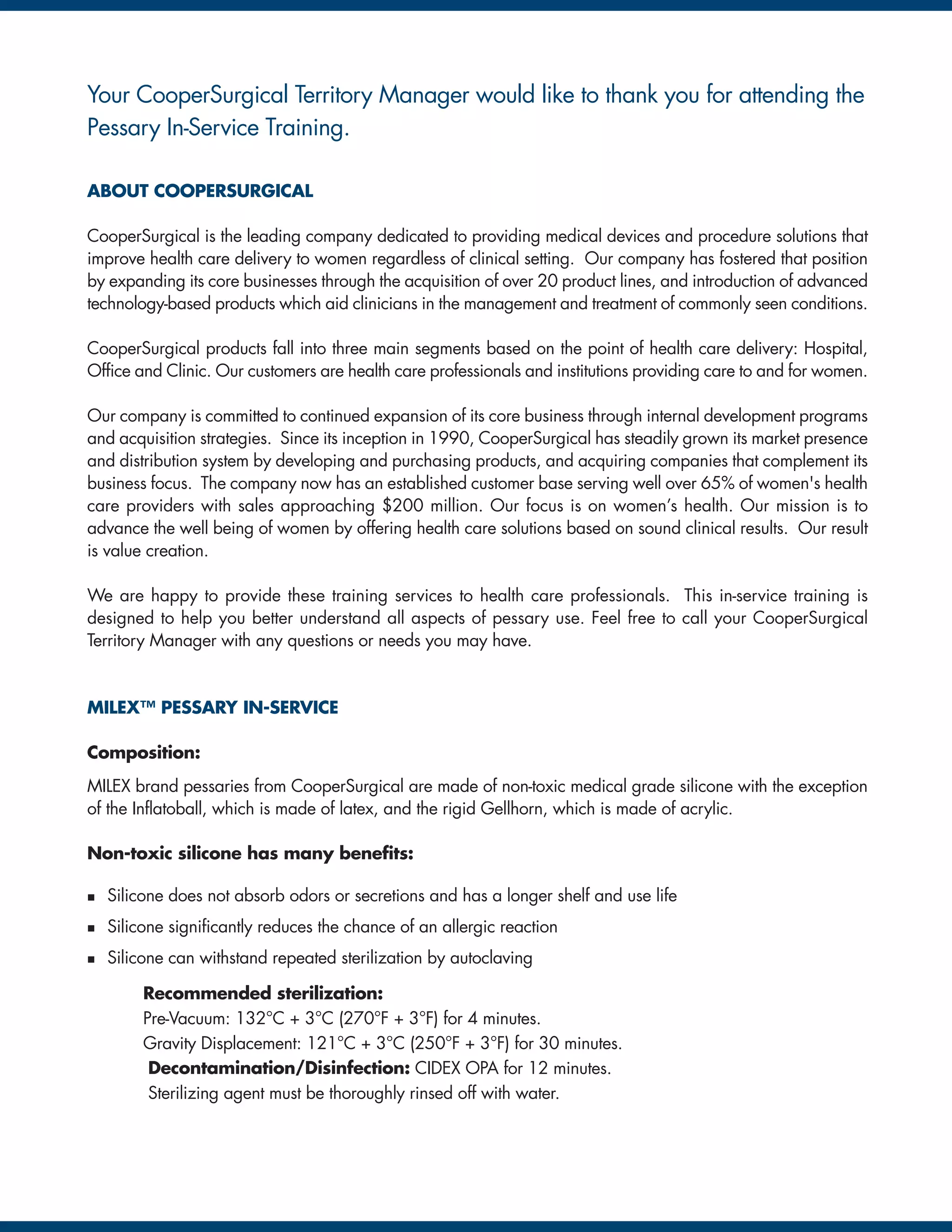 81709 pessaryinservice.qrk layout 1 | PDF