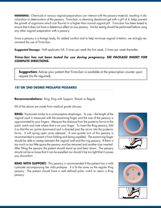 81709 pessaryinservice.qrk layout 1 | PDF