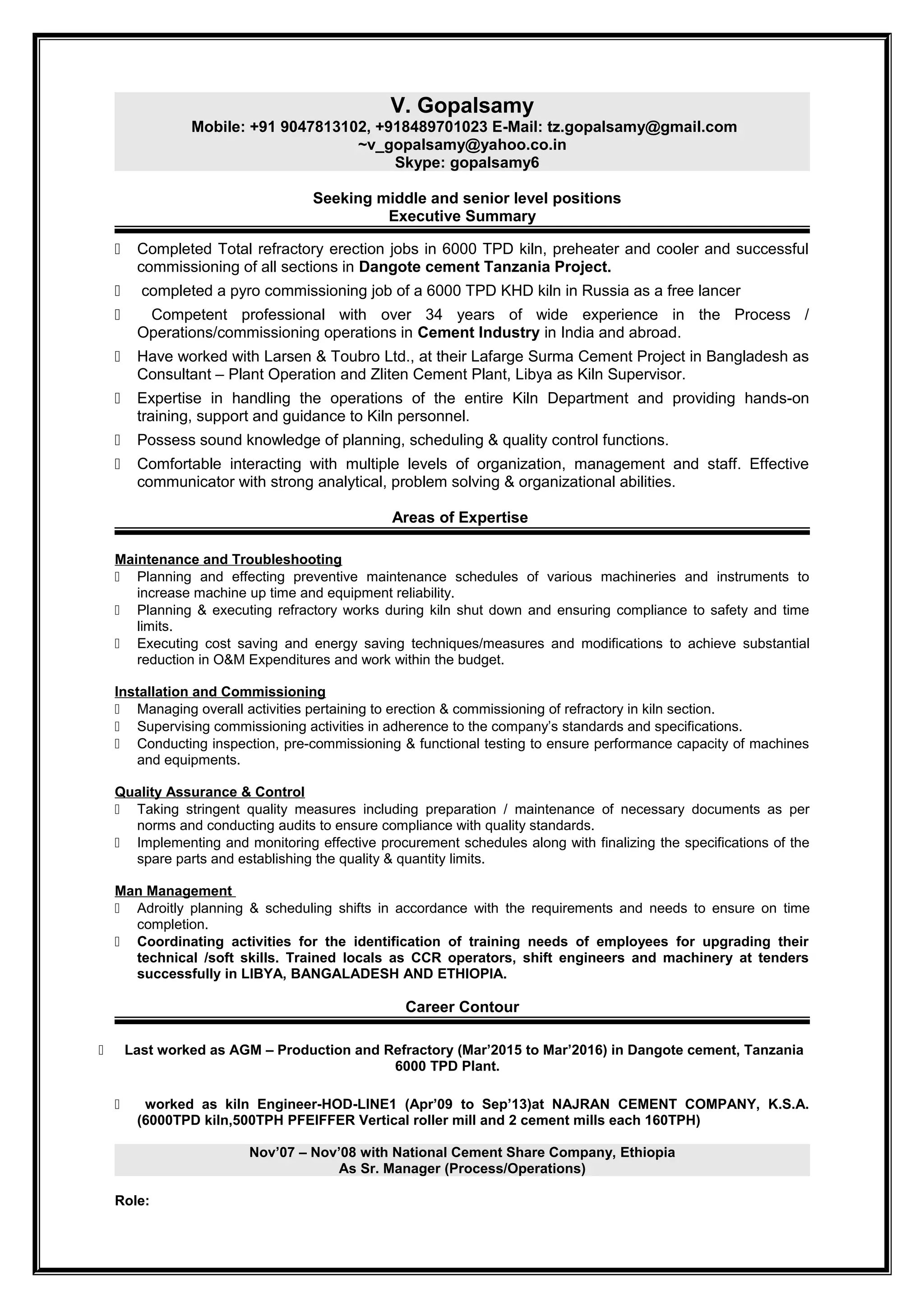 GOPALSAMY-Updated resume | DOC