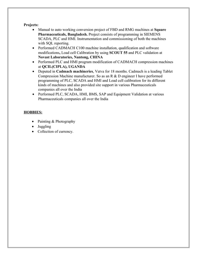 vikram Resume 2016 | PDF