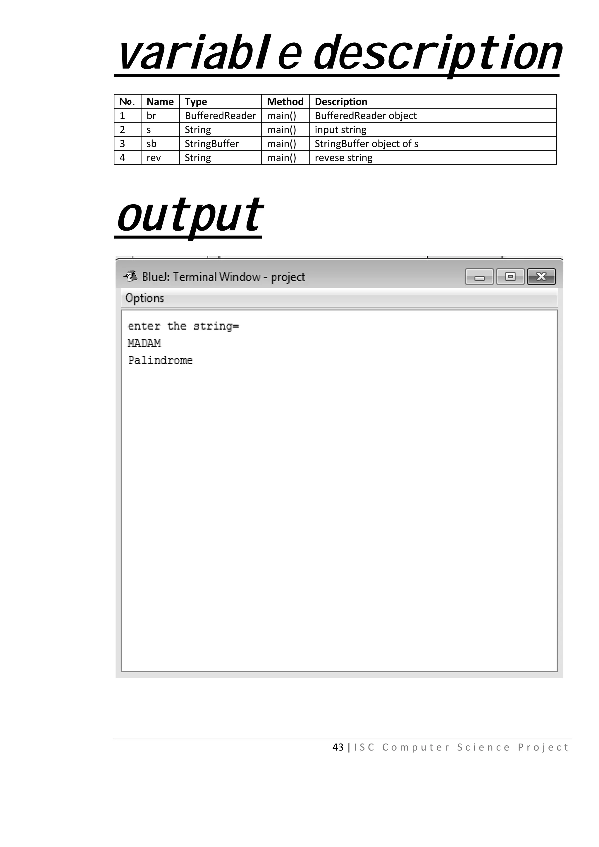 81818088 Isc Class Xii Computer Science Project Java Programs Pdf