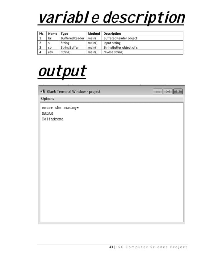 81818088 Isc Class Xii Computer Science Project Java Programs Pdf