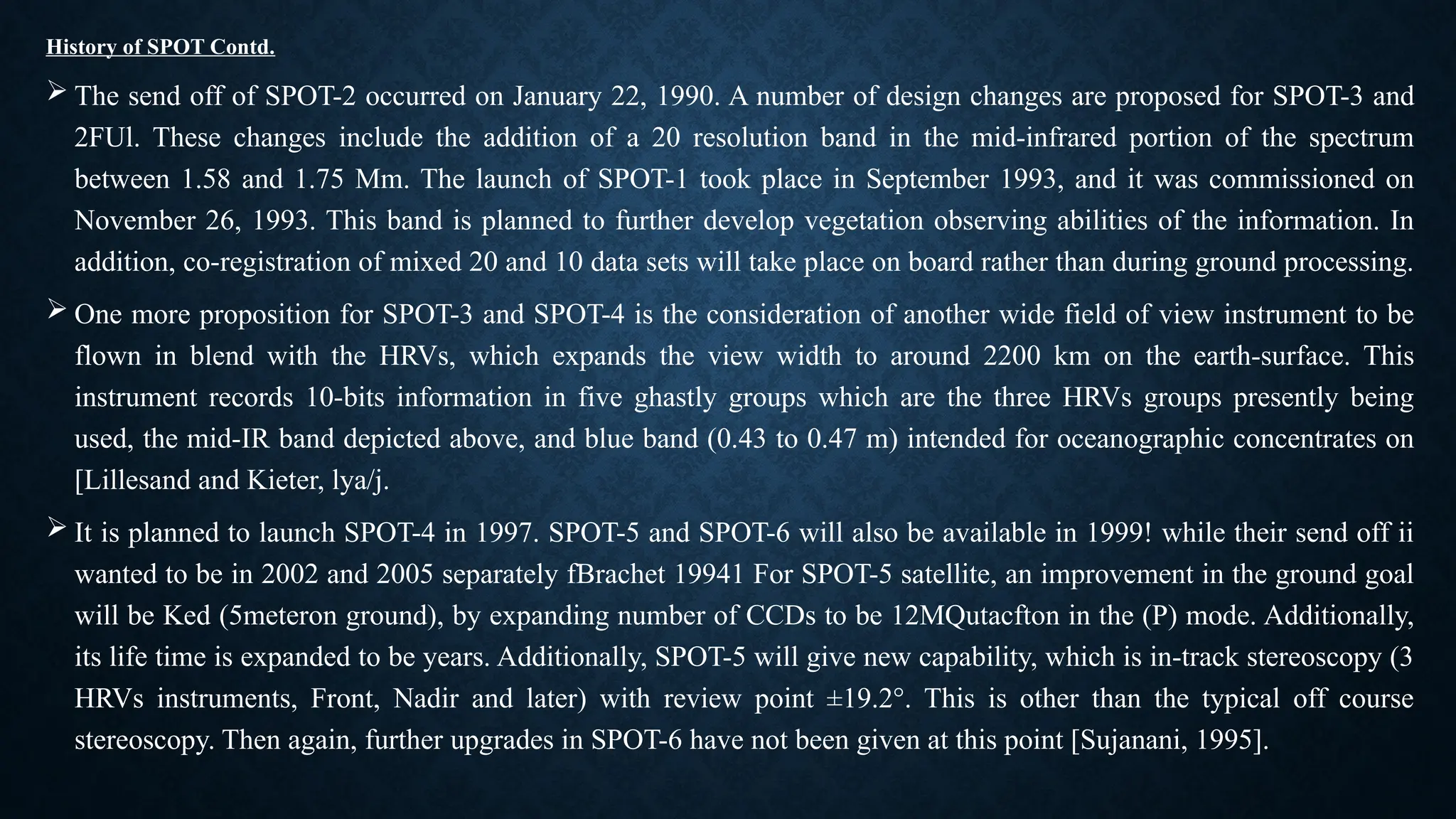 Application of ikonos, spot and landsat imagery | PPTX