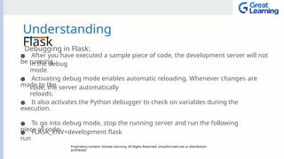 Flask and Introduction to web frameworks | PPTX