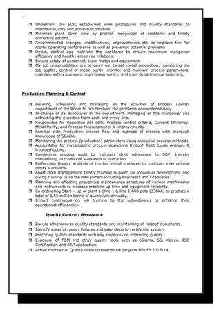 debasish_das_ resume maaden | PDF