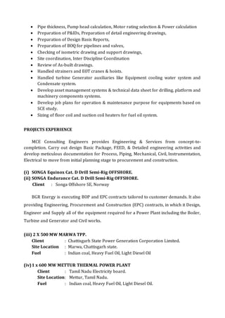 Rotating Equipment Engineer | DOCX