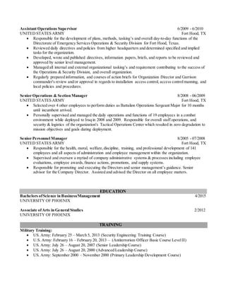 Civilian resume revised | DOCX