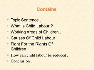 Child labour in Bangladesh | PPTX