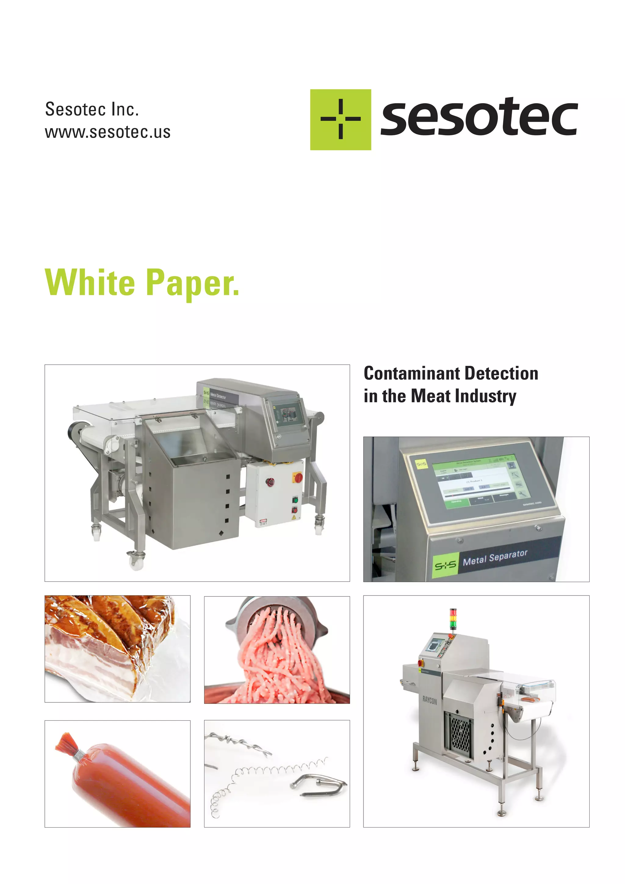 white_paper_contaminant_detection_en meat | PDF