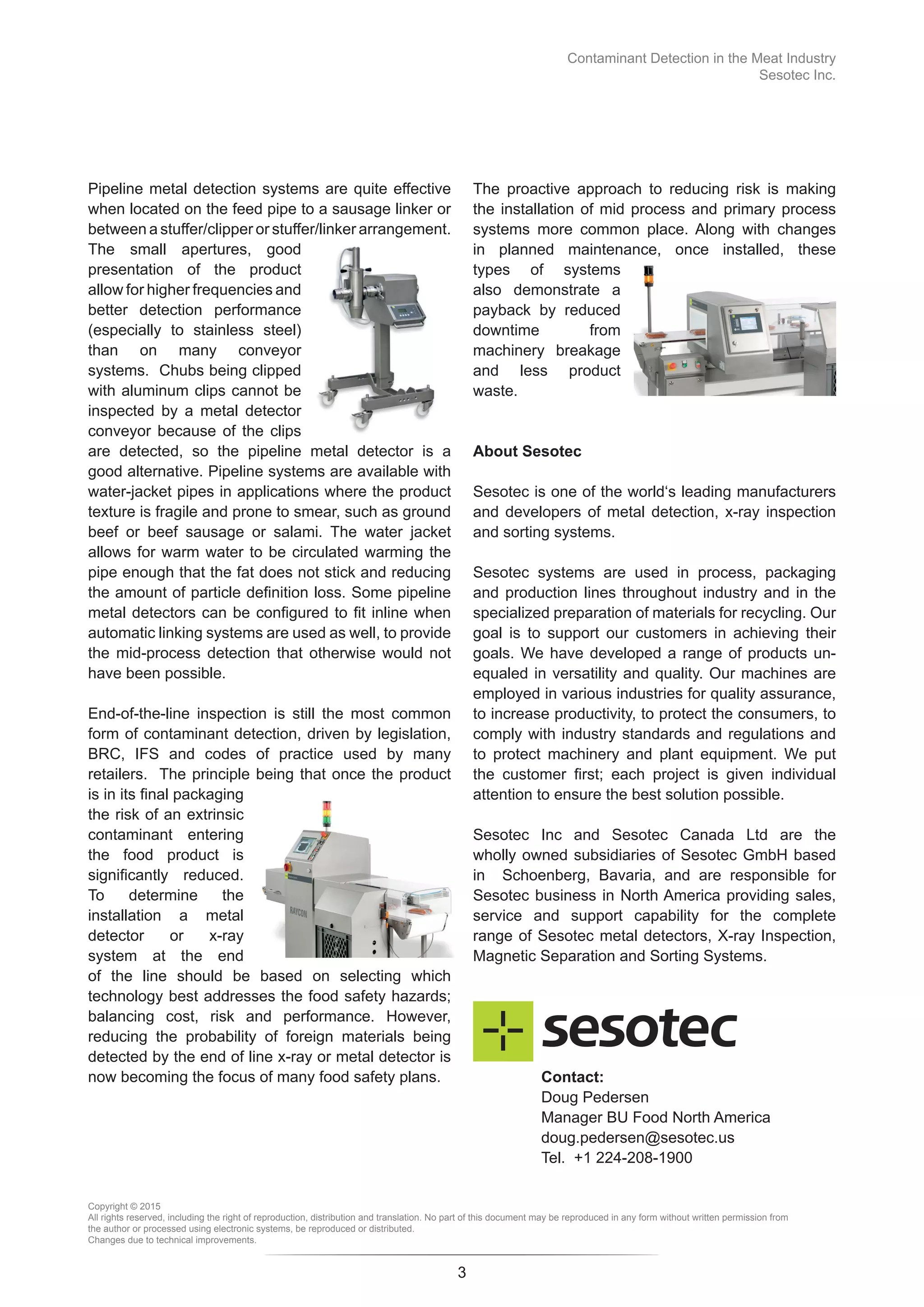 White Paper Contaminant Detection En Meat Pdf