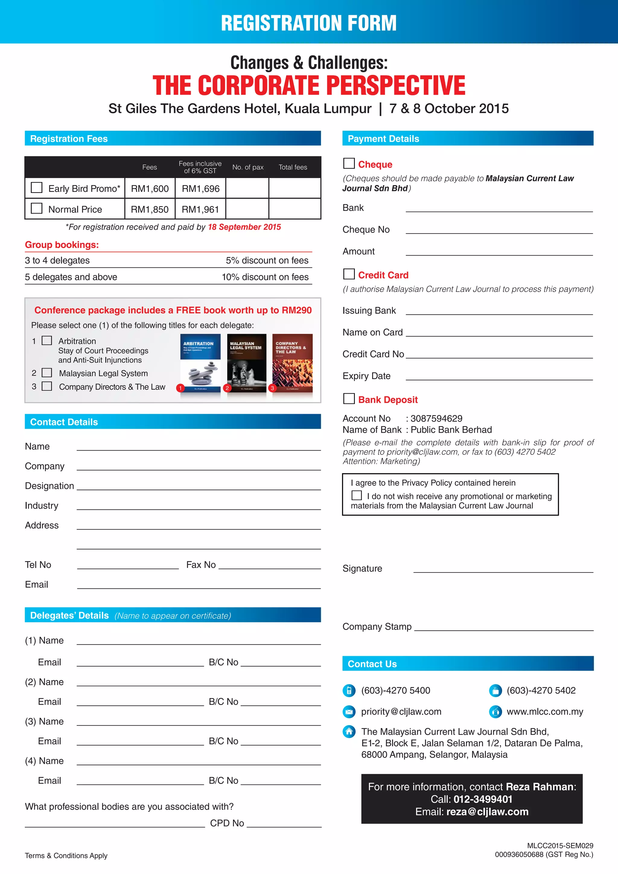 MLCC brochure (REZA) | PDF | Business Expos & Conferences | Events