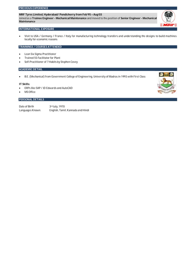 Sathish AMD resume | PDF