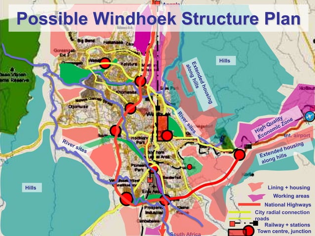 Urban planning for BMArchitects Namibia NL-NA | PPT