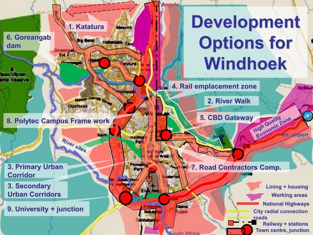 Urban planning for BMArchitects Namibia NL-NA | PPT