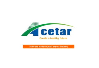 Acetar Presentation | PPT