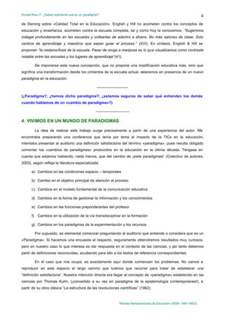 QUE ES UN PARADIGMA | PDF