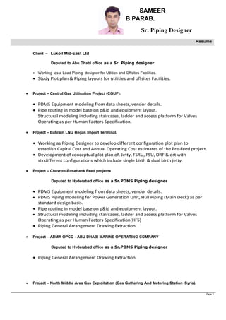 sameer-parab_resume | DOC | Civil Engineering Industry | Industries