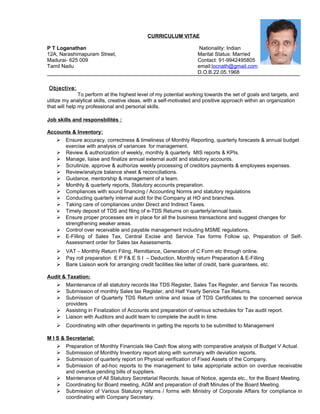 locnath cv_100715 | DOC