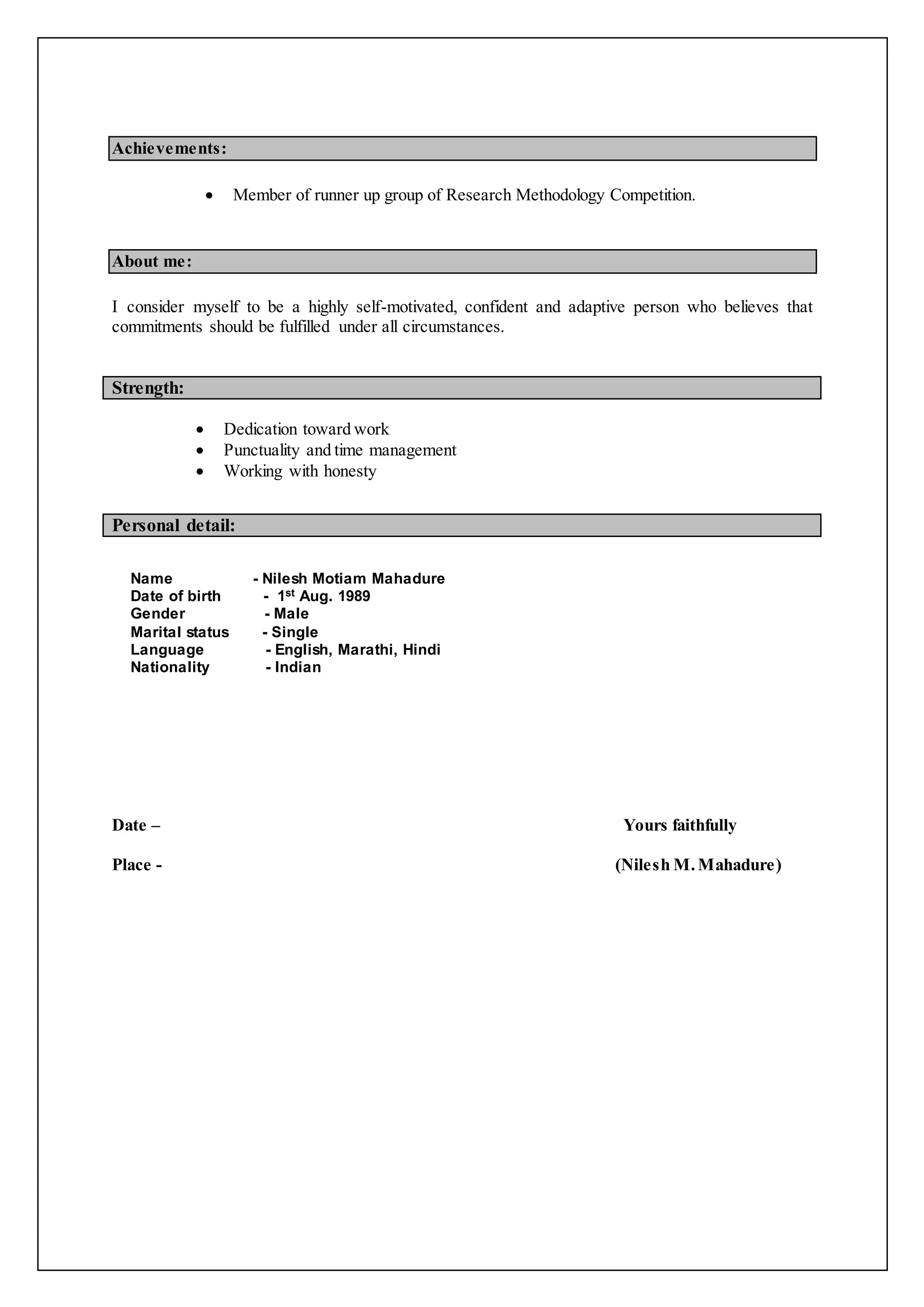 RESUME (2) | PDF