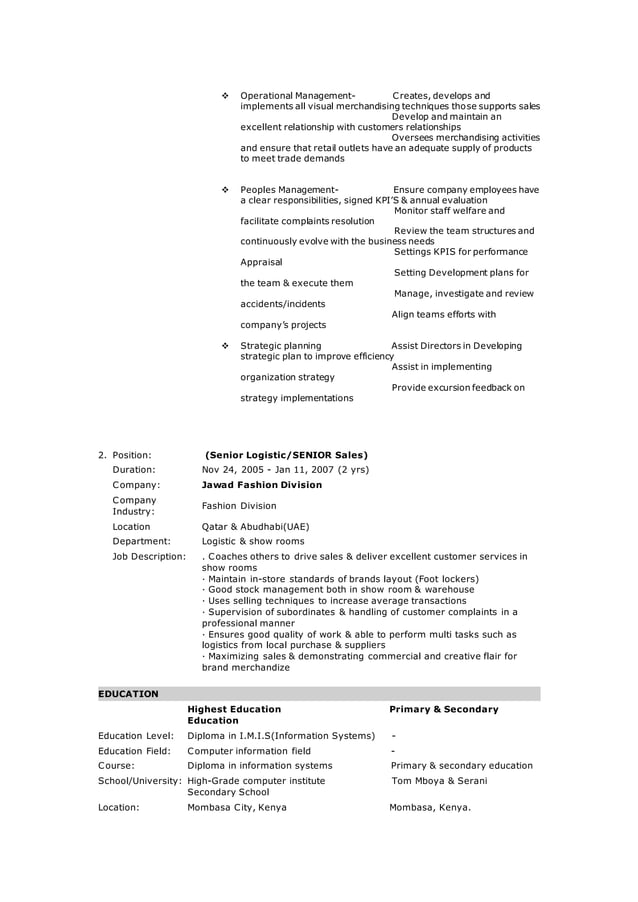 Abdallah Issa 2016 updated january | DOCX | Logistics | Business