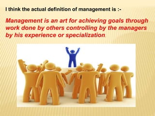 PRINCIPLES OF MANAGEMENT | PPTX
