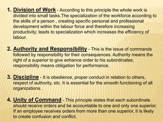 PRINCIPLES OF MANAGEMENT | PPTX | Executive Leadership & Management ...