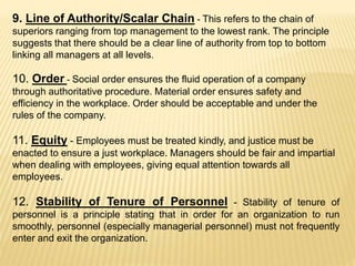 PRINCIPLES OF MANAGEMENT | PPTX