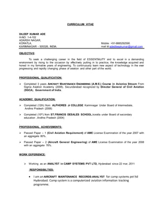 dileepkumar ade | PDF