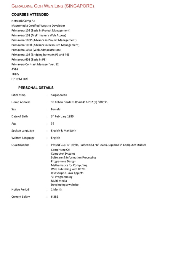 Geraldine_Goh-CV | PDF