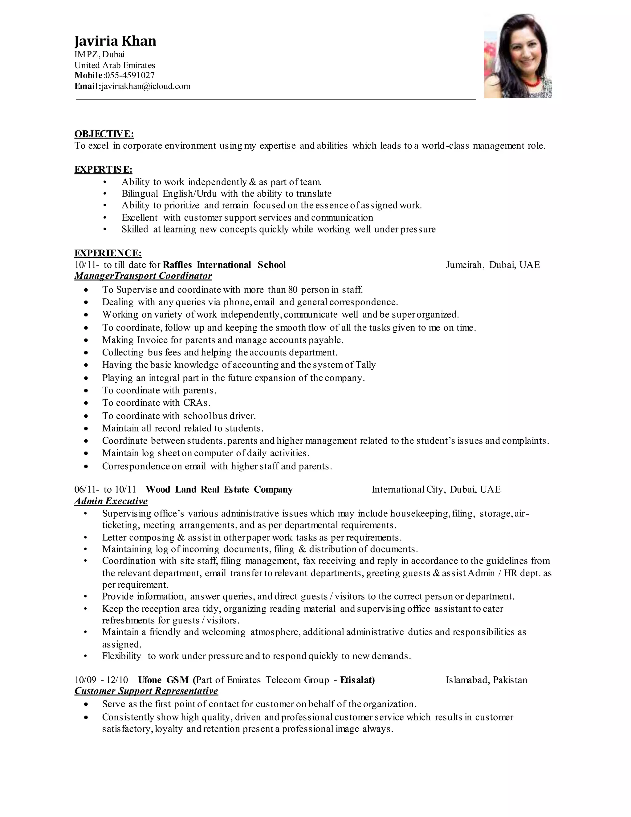 Javiria_Khan_Resume new | PDF