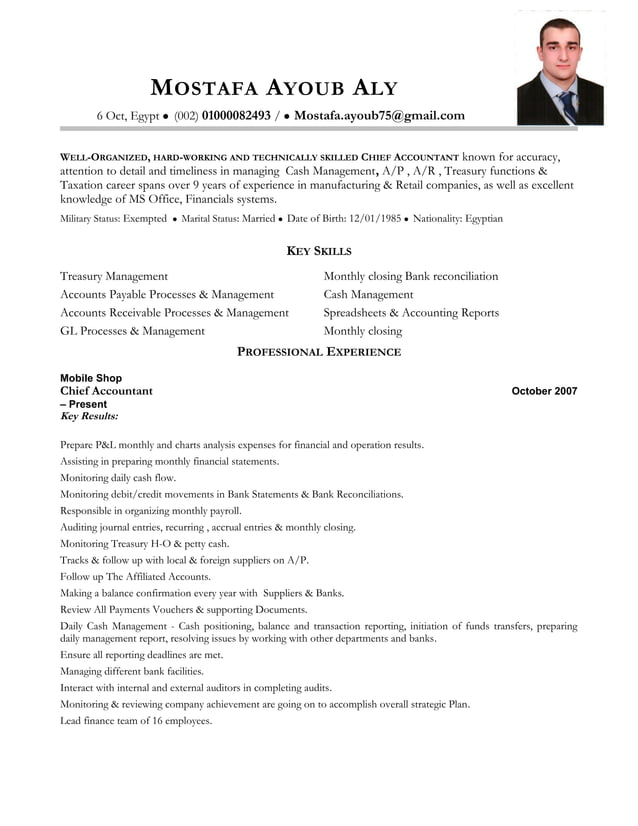 Mostafa CV | PDF