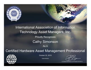 CHAMP_Certificate | PPT