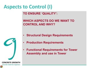 Quality Management of Precast Concrete Segments for Wind Turbine Towers ...