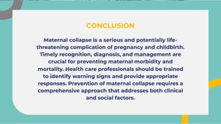 maternal collapse | PDF